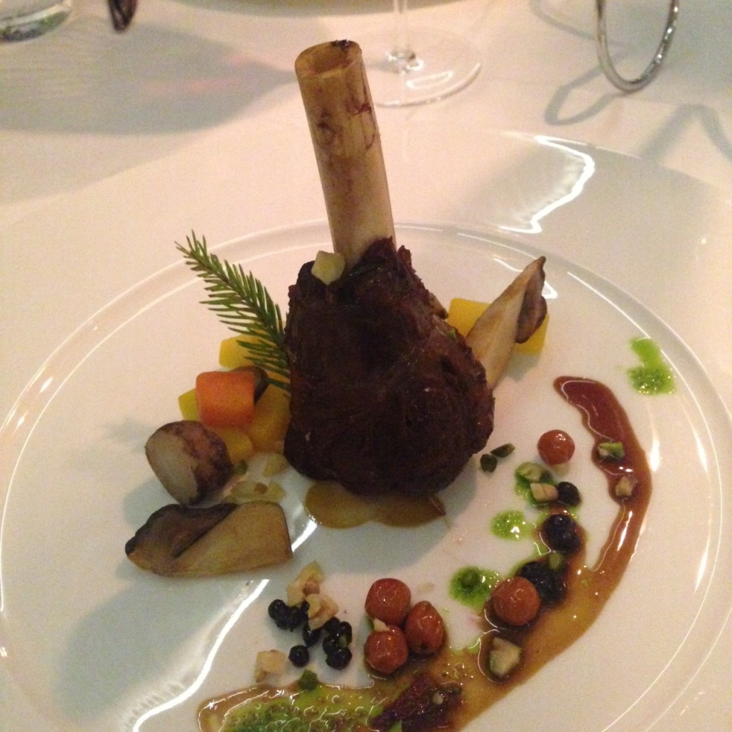 2nd Main: fallow deer with roots, nuts and mushrooms - Hanna Diabetes ...